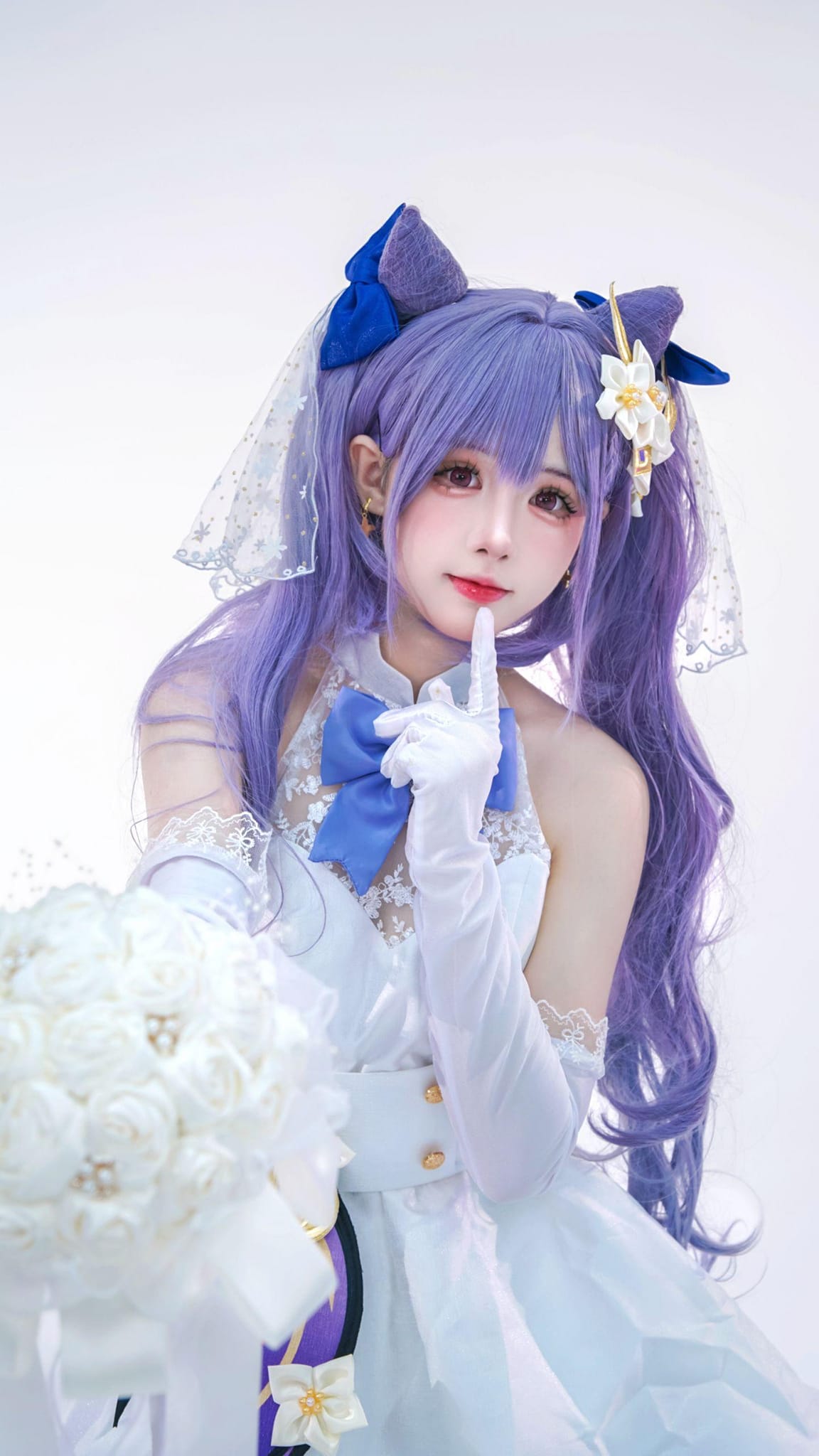 Cosplay Kequing Wedding – Shimianxiong’s Adorable Take on the Genshin ...