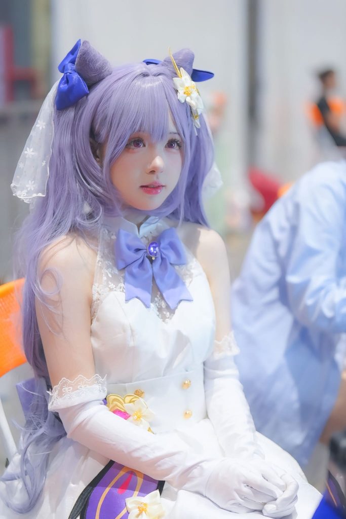 Cosplay Kequing Wedding – Shimianxiong’s Adorable Take on the Genshin ...